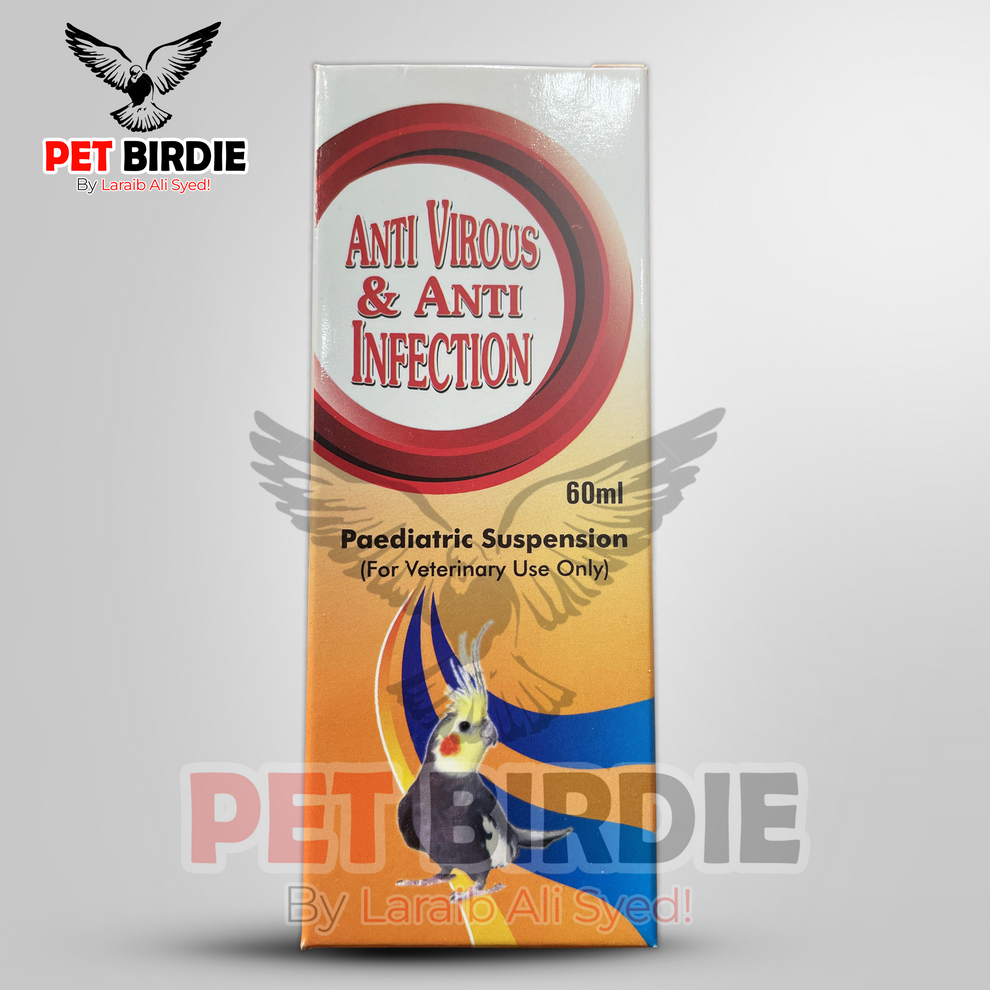 Anti Virus And Anti Infection Paediatric Suspension 60ml – PETBIRDIE